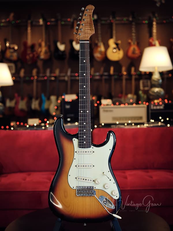 Xotic XSC1 S-Style Electric Guitar - 3T Sunburst Finish #2344 | Reverb