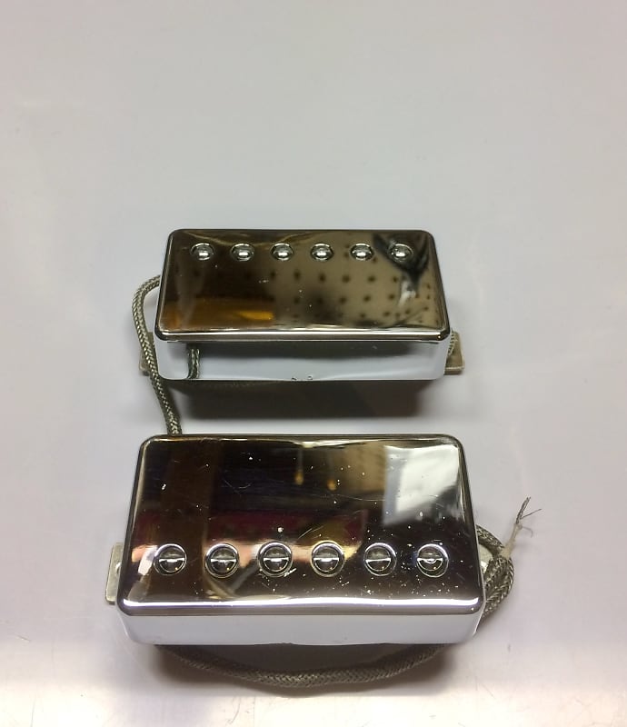 Maxon Vintage Humbucker Set MIJ 1970's Chrome | Reverb