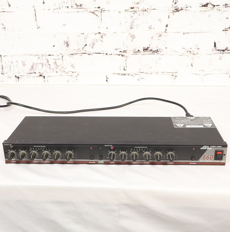 Audio Logic 660 Dual Compressor/Limiter + Gate - Rackmount | Reverb