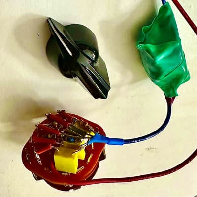 Bass Guitar Loaded Varitone Switch 6-way Alpha rotary switch | Reverb