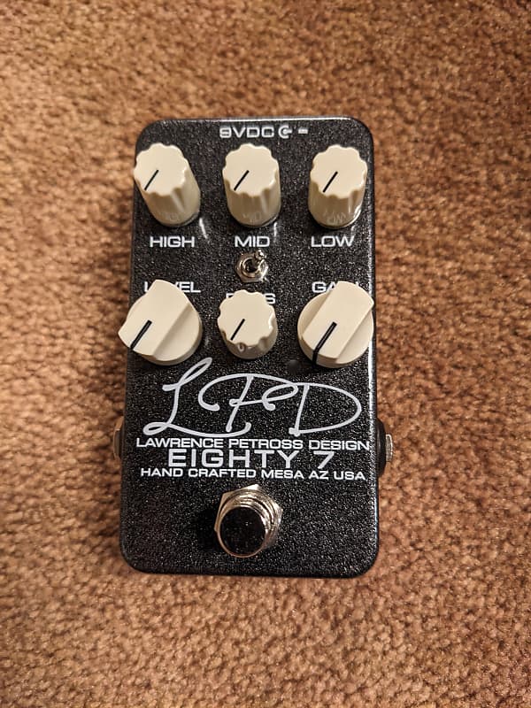 Lawrence Petross Design (LPD) Eighty 7 Distortion Pedal | Reverb