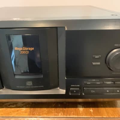 Sony CDP-CX235 CD Player 200 Multi Disc Changer Mega Storage | Reverb