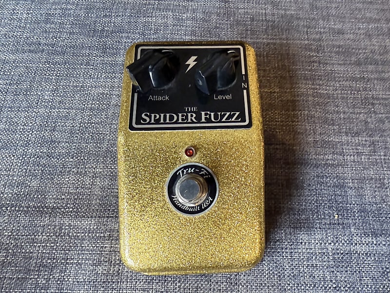 Tru-fi Spider Fuzz 2021 Gold Sparkle | Reverb