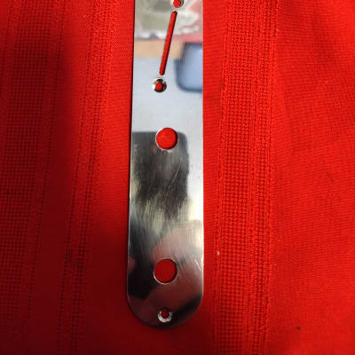 Telecaster / Tele Left hand control mounting plate Angled, | Reverb