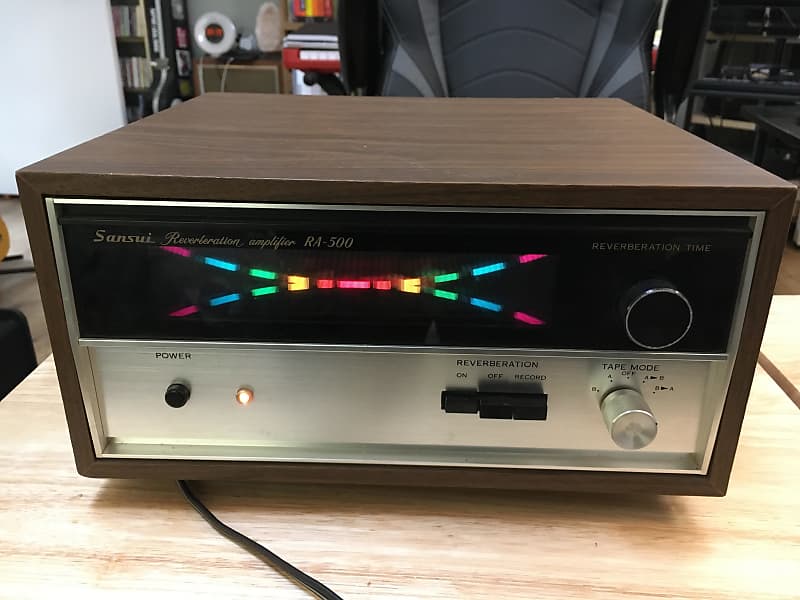 Sansui RA 500 1970's - Brown | Reverb
