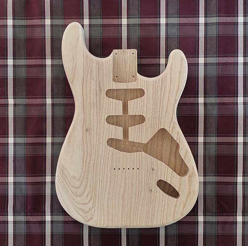 Woodtech Routing 2 pc. Swamp Ash Hardtail Stratocaster Body - | Reverb