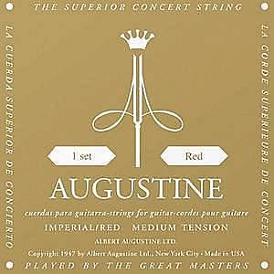 Augustine Imperial Red - corde media tensione per chitarra | Reverb