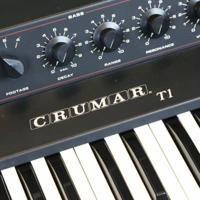 1978 Crumar Organizer T1 Vintage 61-Key Polyphonic Ensemble | Reverb