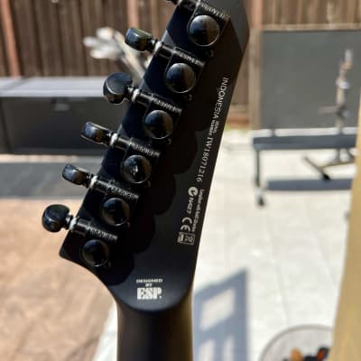 ESP LTD M-7 HT Black Metal 2020 - Present - Black Satin | Reverb