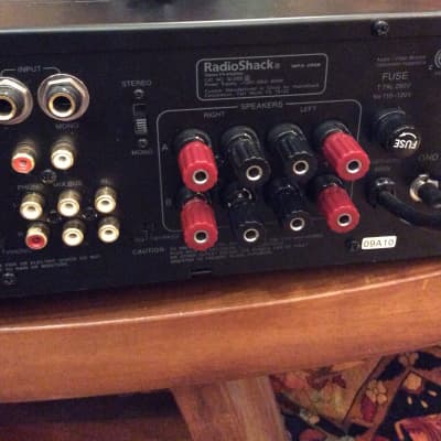 Radio Shack MPA-250B 250 Watt Stereo Power Amplifier Black | Reverb