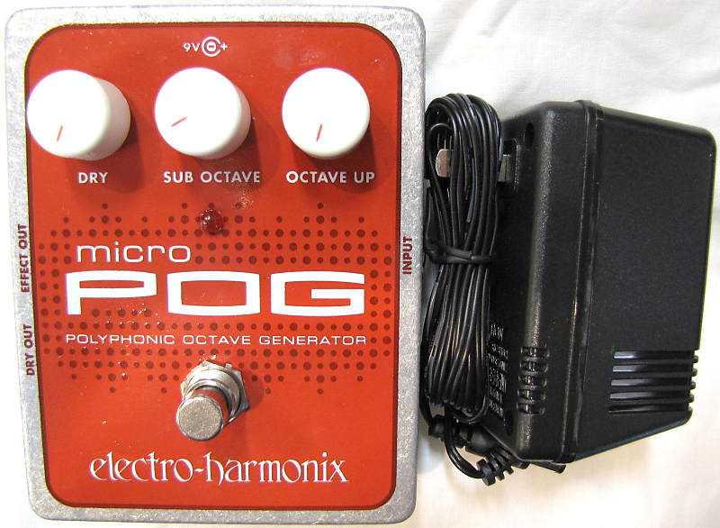 Used Electro-Harmonix EHX Micro Pog Polyphonic Octave | Reverb