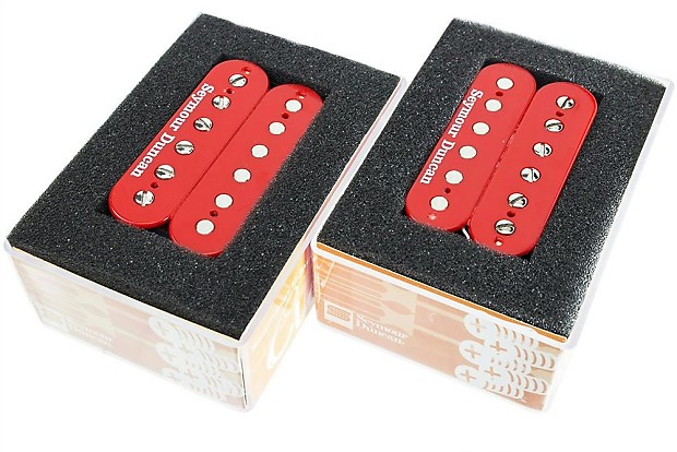 Seymour Duncan HOT RODDED HUMBUCKER Pickup Set JB Bridge & | Reverb