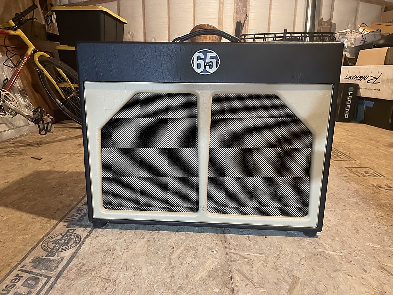 65 Amps 2x12 Blue Line | Reverb