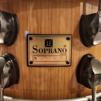 Incredibly Rare Le Soprano Proline Tanganika Walnut 6.5x14 | Reverb