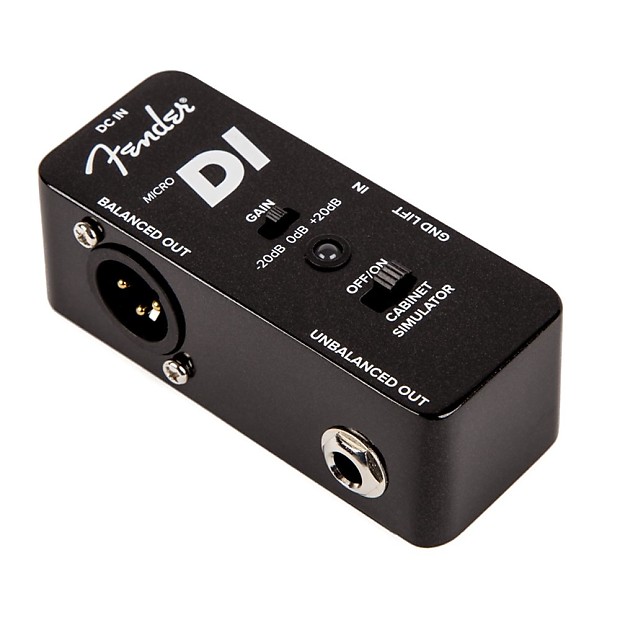 Fender Micro Direct Input DI Box | Reverb