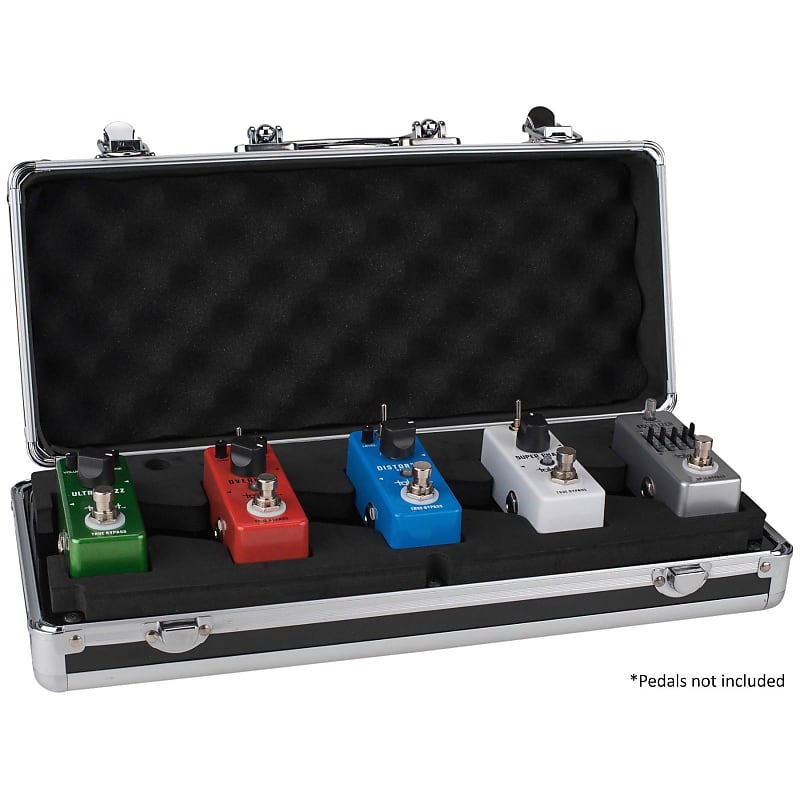 Guitar Mini FX Pedal Board Holds 5 Guitar Bass Effect Mini | Reverb
