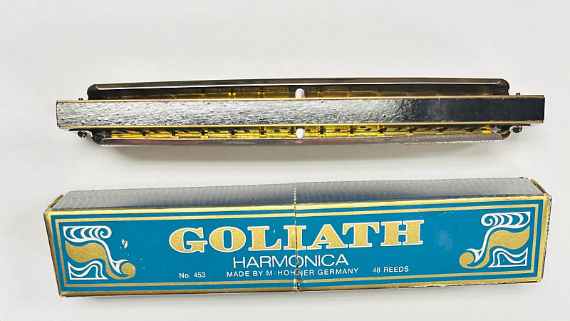 Hohner (Germany) GOLIATH Harmonica - 48-hole Double Row - Key | Reverb