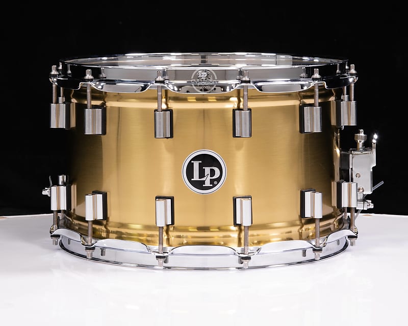 LP Branda 8.5x14'' Brass Snare 1mm Shell | Reverb