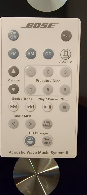 Bose Acoustic Wave Music System II Genuine Remote Control | Reverb