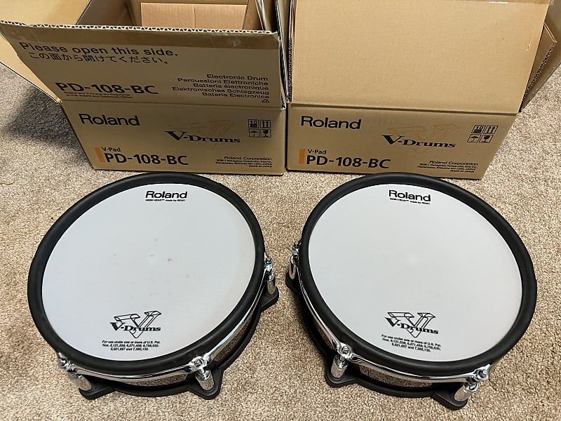 Roland PD-108-BC V-Pad 10" Dual Trigger Mesh Drum Pad 2010s - | Reverb