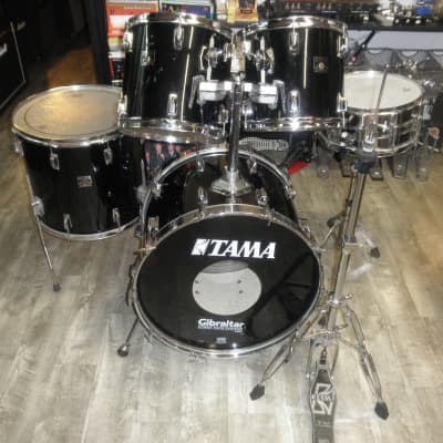 Vintage Tama Imperialstar "1984" - Black 5-Piece | Reverb