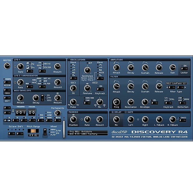 DiscoDSP Discovery (Download) | Reverb