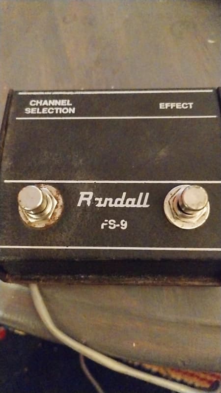 Randall Channel Footswitch For Randall Amps. RG170es/Unknown | Reverb
