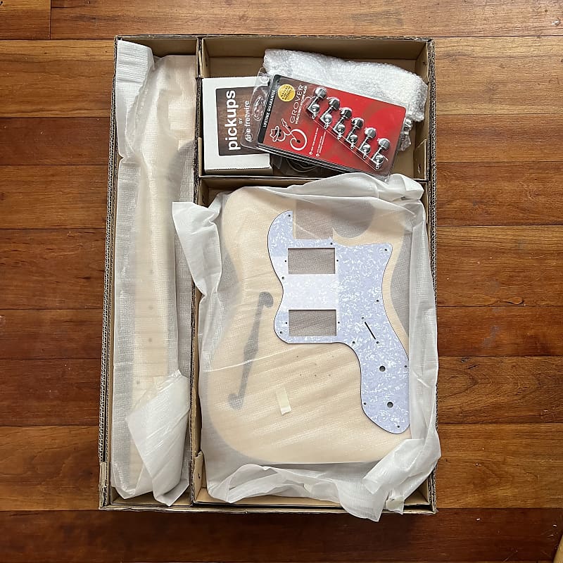 The Fretwire DIY Tele Thinline Style Build Kit 2019 - Natural | Reverb