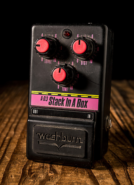 Washburn A-D3 Stack In A Box Distortion Pedal | Reverb