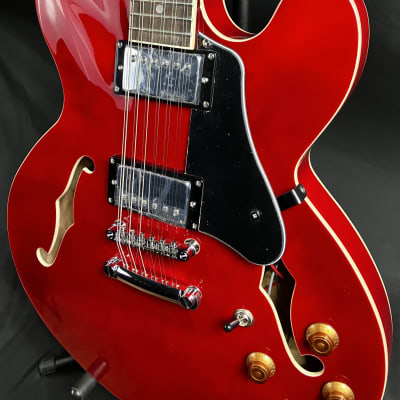 Vintage VSA500CR-12 Semi-Hollow 12-String Electric Guitar | Reverb