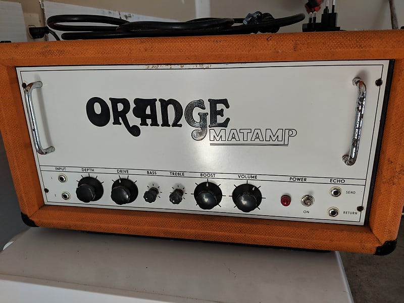 Orange Matamp OR200 1969 Orange | Reverb