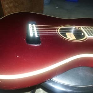 Fender Santa Rosa 89-90 Red | Reverb