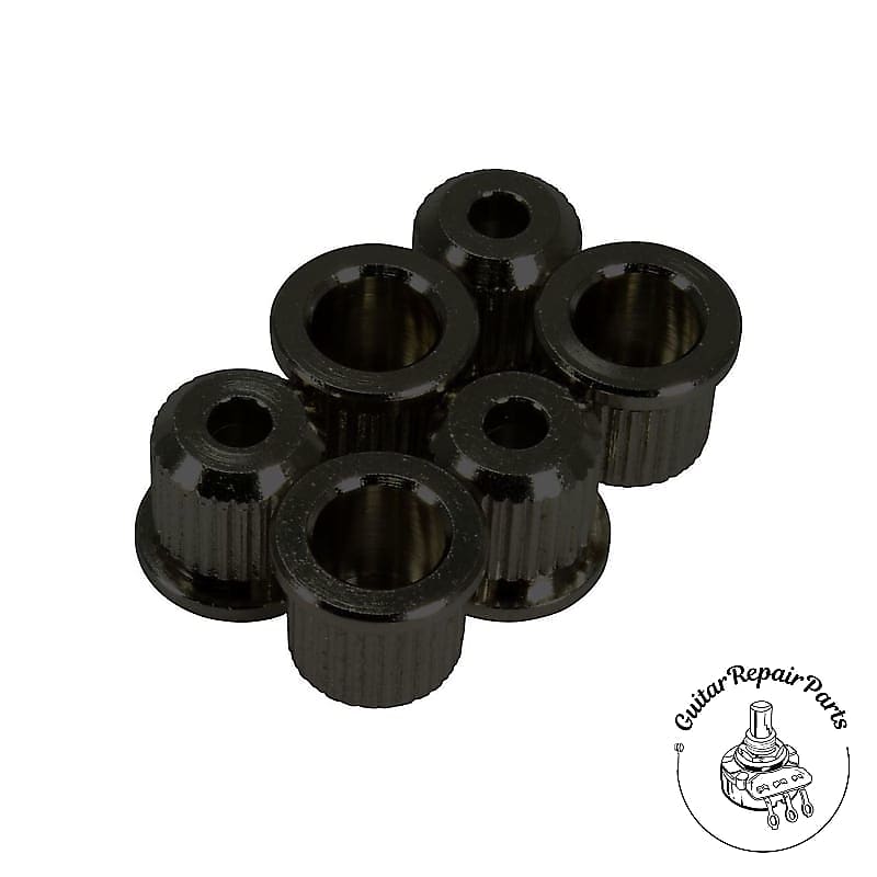 Gotoh String-Thru Rear-Mount Ferrules For Guitar (6 pcs) - | Reverb