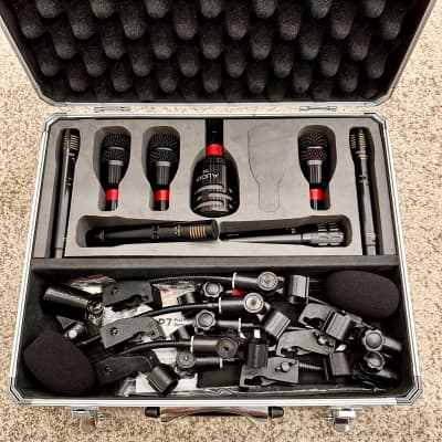 Audix DP7 7-Piece Drum Microphone Package 2010s - Black | Reverb
