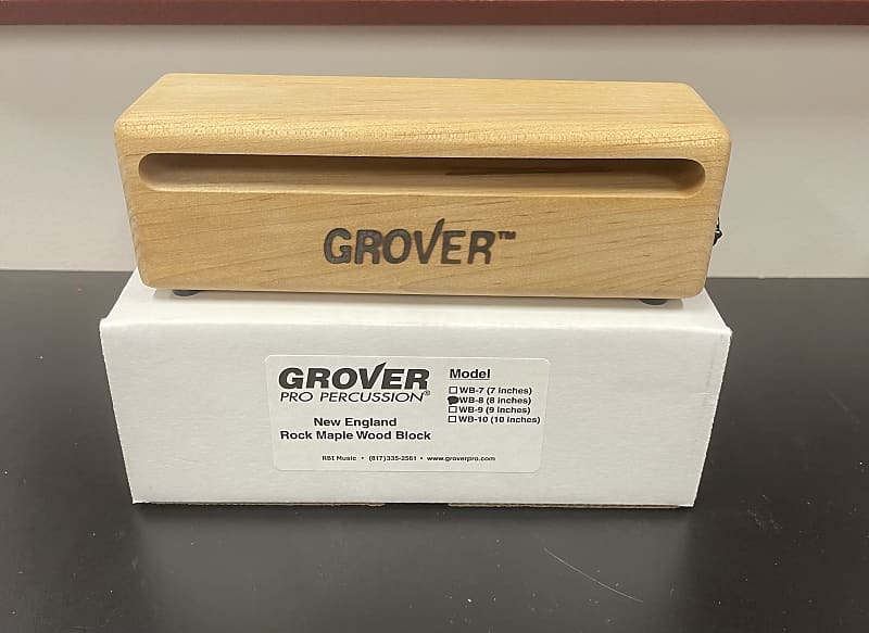 Grover Pro Percussion WB-8 - Wood Block | Reverb