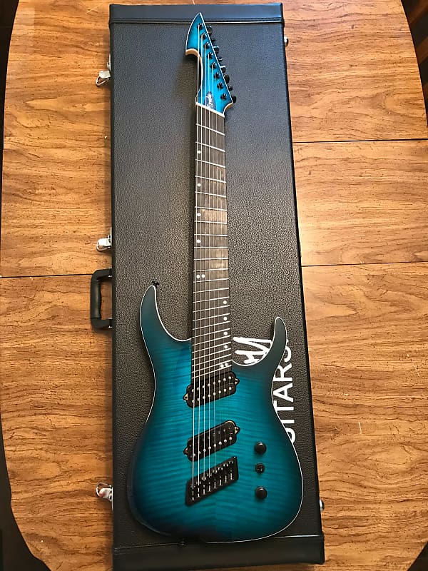 Ormsby HypeGTR 8 String Multiscale 2018 Beto Blue w/ Hardcase | Reverb
