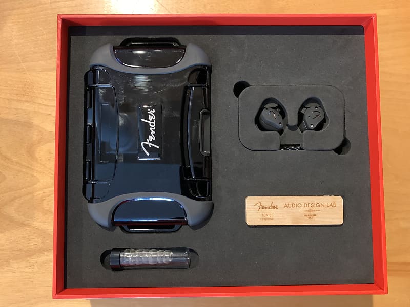Fender Ten 3 IEM Flat Black | Reverb