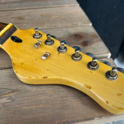 Real Life Relics Tele® Neck Aged Maple Bound Rosewood | Reverb