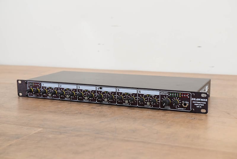 Drawmer DA6 Balanced Distribution Amplifier (church owned) | Reverb