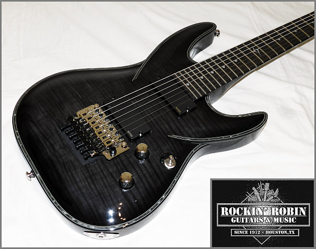 DBZ Barchetta Eminent 7 String 2013 Trans Black CLOSEOUT | Reverb