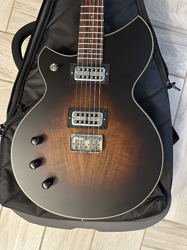 Lefty Gronlund R16 Guitar Left Handed - Burst top | Reverb