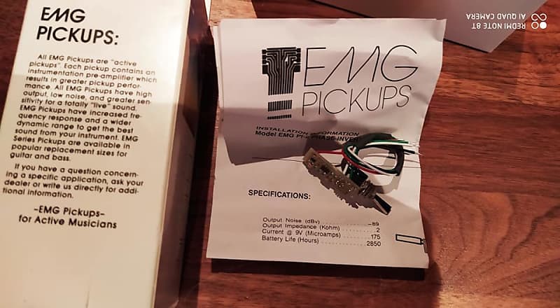 EMG P12 PICK UP PHASE INVERTER | Reverb España