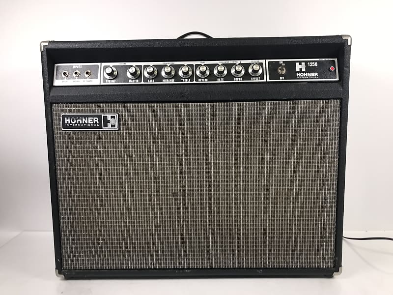 Vintage Hohner International 1250 Guitar Amp - 2x12” Combo | Reverb