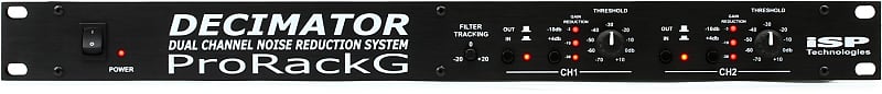 ISP Technologies Decimator Pro Rack G Noise Reduction System | Reverb