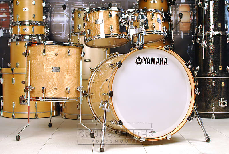 Yamaha PHX Phoenix 4pc Drum Set Gloss Natural Ash | Reverb