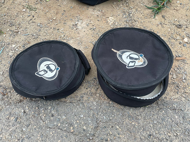 Protection Racket 12x7 and 10x5 Premium Drum Cases PAIR | Reverb