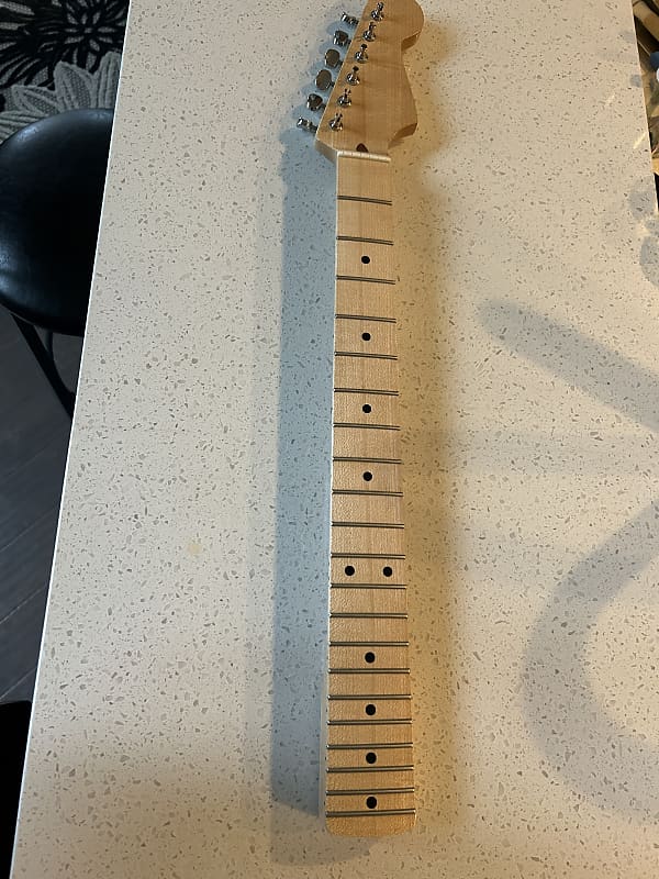 Musikraft Stratocaster neck - Maple true oil | Reverb