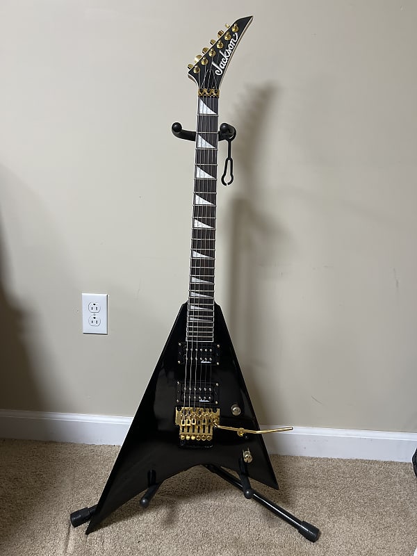 Jackson Rhoads - Black | Reverb
