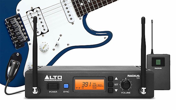 Alto Radius 100M Professional UHF Diversity Instrument | Reverb Canada