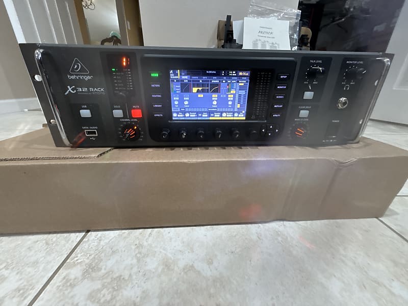 Behringer X32 Rack 40-Input 25-Bus Rackmount Digital Mixer | Reverb